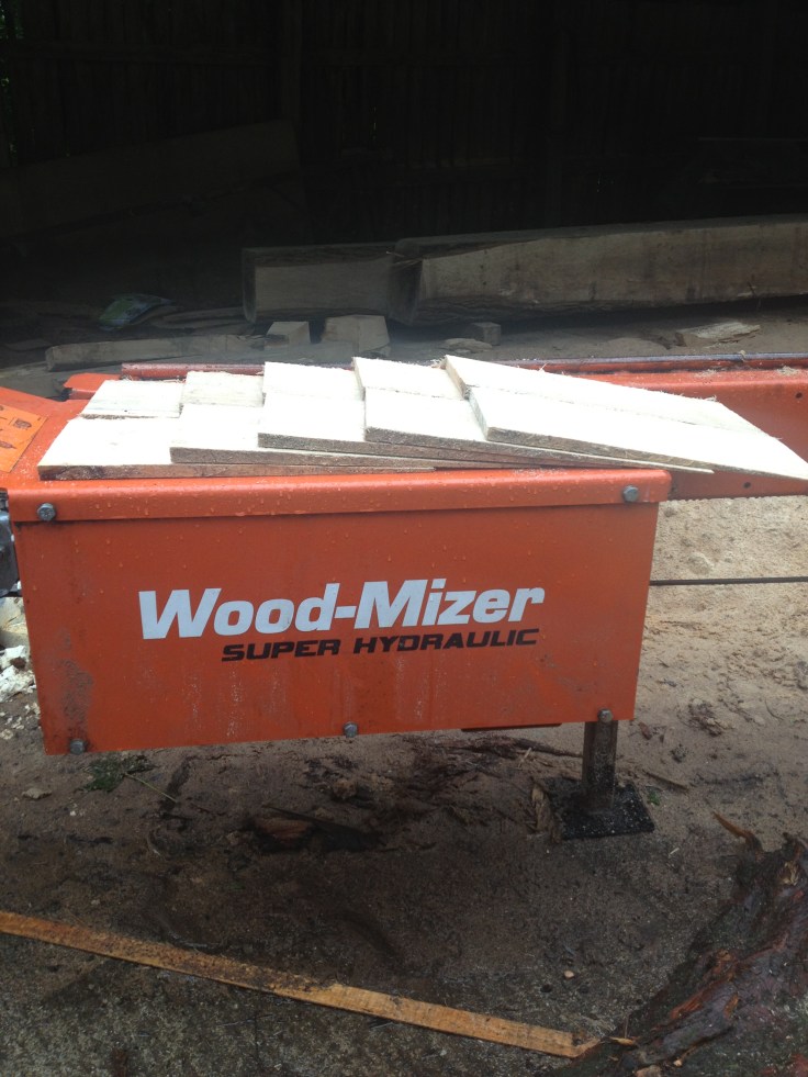 Wood-Mizer Mobile Sawmill – W. Jordan, Roscommon, Ireland